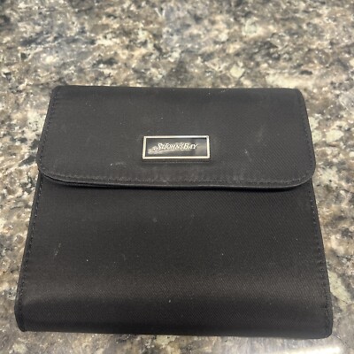St. Johns Bay Ladies Wallet Black Satin Preowned. BB | eBay