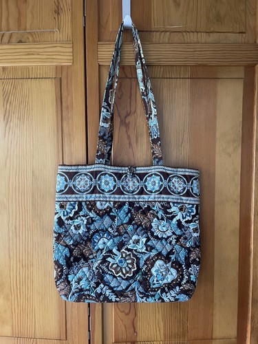 Vera Bradley Essential Tote Java Blue Women's Bag | eBay