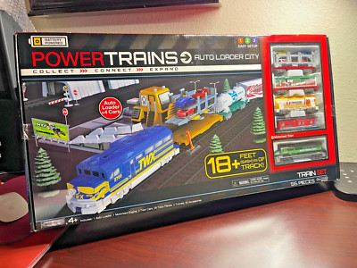Power City Trains Auto Loader City Train Set Pacific Jakks RARE, NEW ...