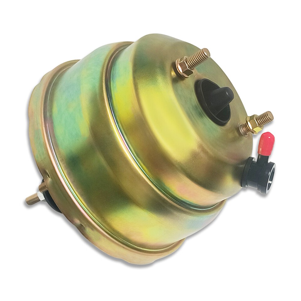 8" Booster Dual Zinc Power Brake Booster Muscle Car For Chevy Hot Rod ...