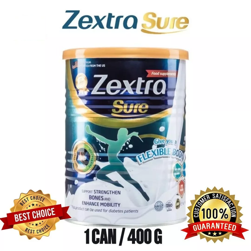 Zextra Sure Milk For Knee, Back Pain, Strengthen Bone 400g EXP: 2026 | eBay