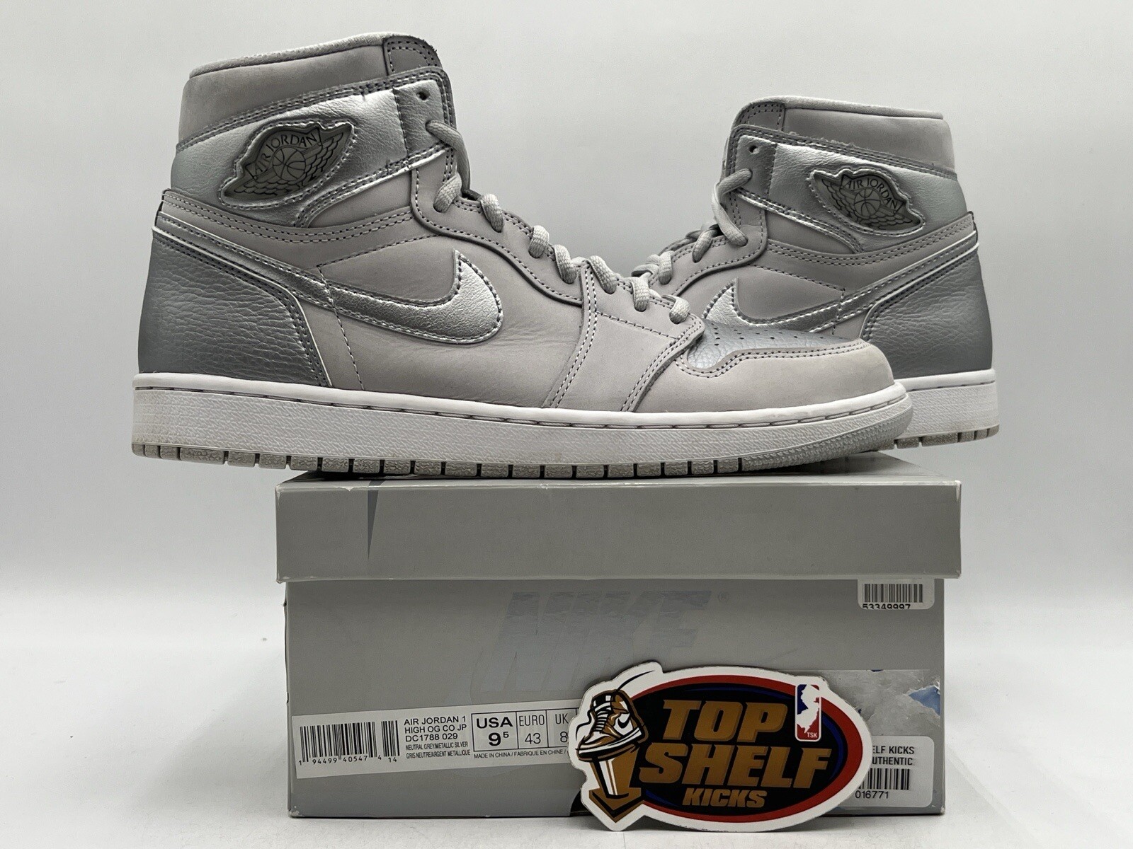 Nike Air Jordan Retro 1 CO.JP Tokyo 2020 Size 9.5 Aut… - Gem