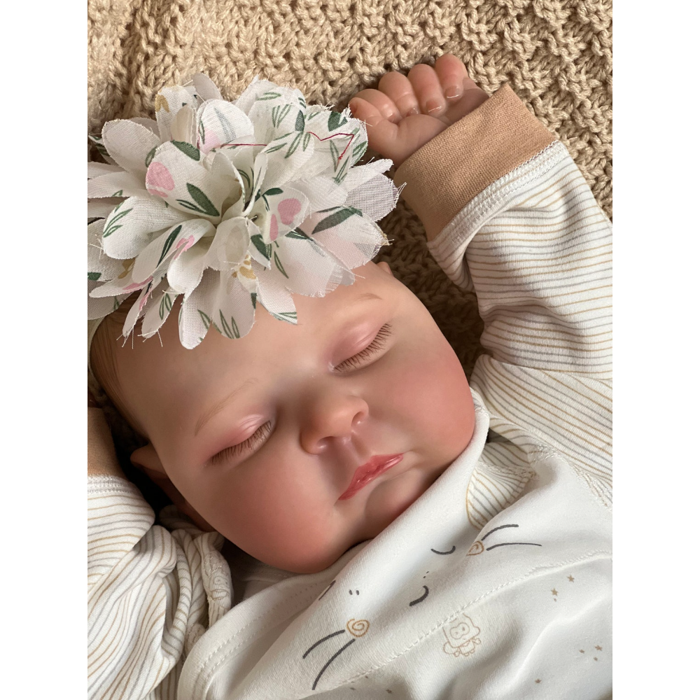 19inch Soft Vinyl Reborn Baby Peaches Doll with 3D Skin Multiple Layers ...