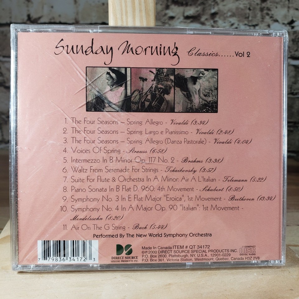Sunday Morning Classics Vol 2 The New World Symphny Orchestra - New ...