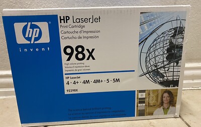 HP 98x Laserjet Print Cartridge 92298X NEW Laserjet | eBay