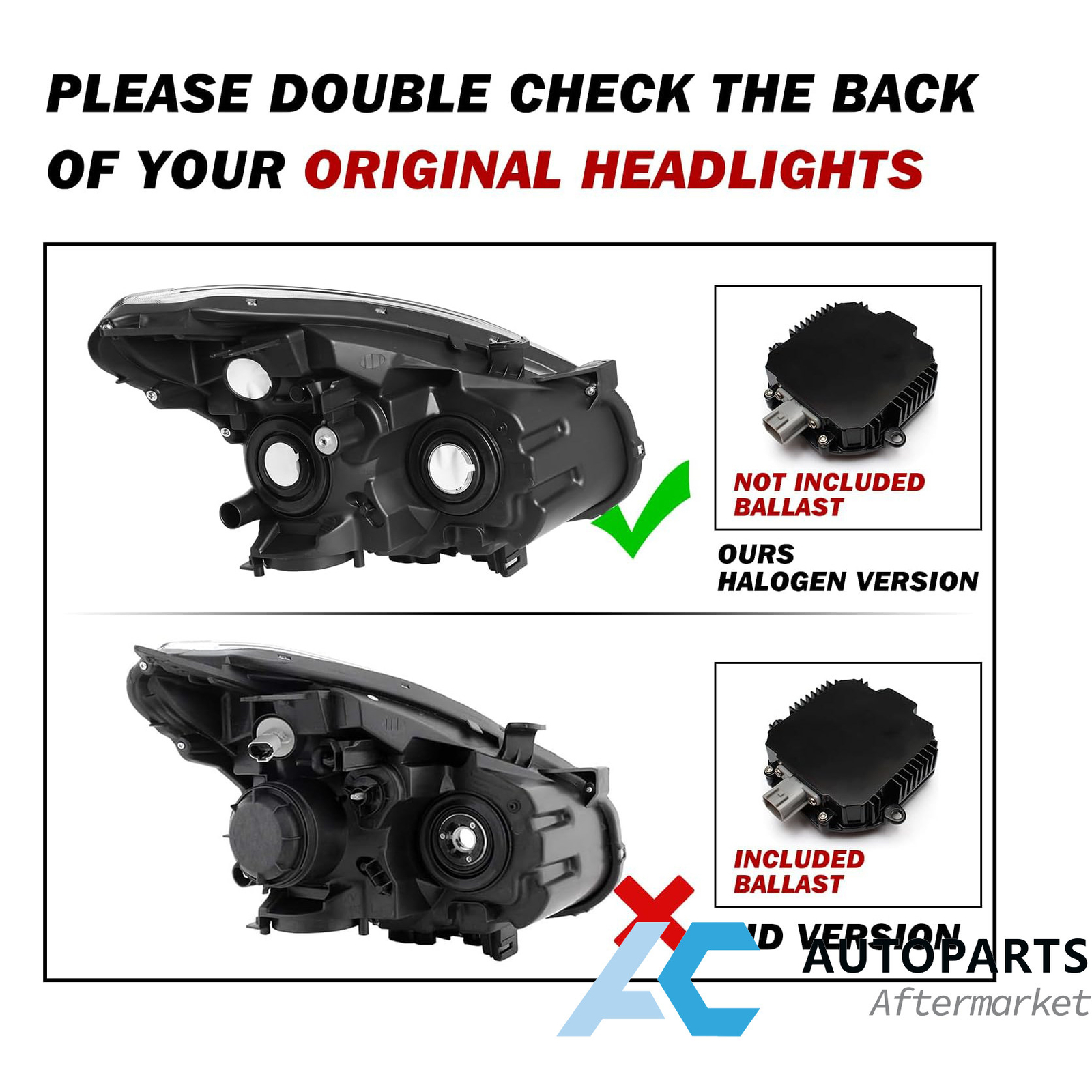 For 2008-2013 Nissan Rogue Headlights Assembly Headlamps Halogen Left Right