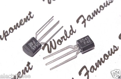 4pcs - 2SD545 (D545) NPN 0.6W 25V 1A TO92 Transistor - NOS Original | eBay