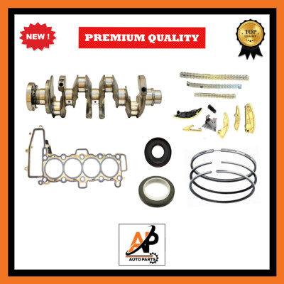 For JAGUAR 2.0 D ENGINE AJ200D 204DTD NITRATE Crankshaft + Engine ...