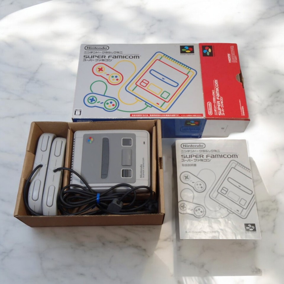 Nintendo Classic Mini Super Famicom Game Console SNES SFC Box From ...