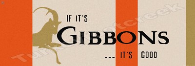 Gibbons Beer 6" x 18" Metal Sign | eBay