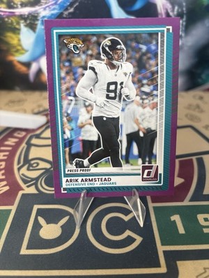 2025 Donruss Football - 45 Arik Armstead - Press Proofs Purple | eBay