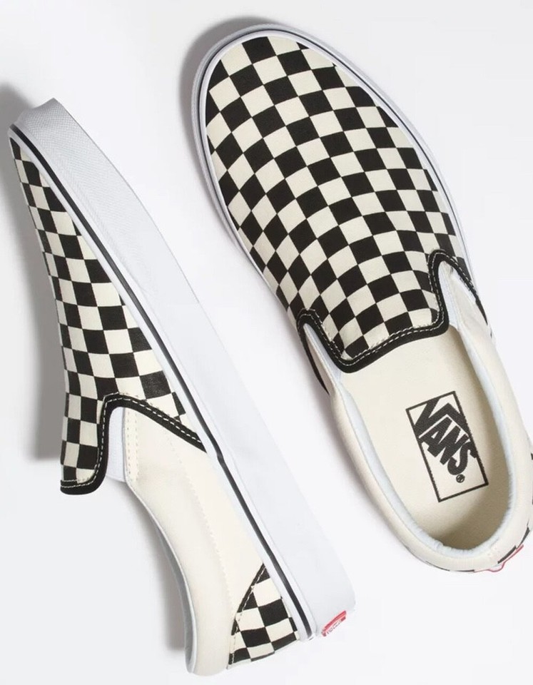 Vans Classic Slip On Shoes Men & Women Best Selling Colors! Black White ...