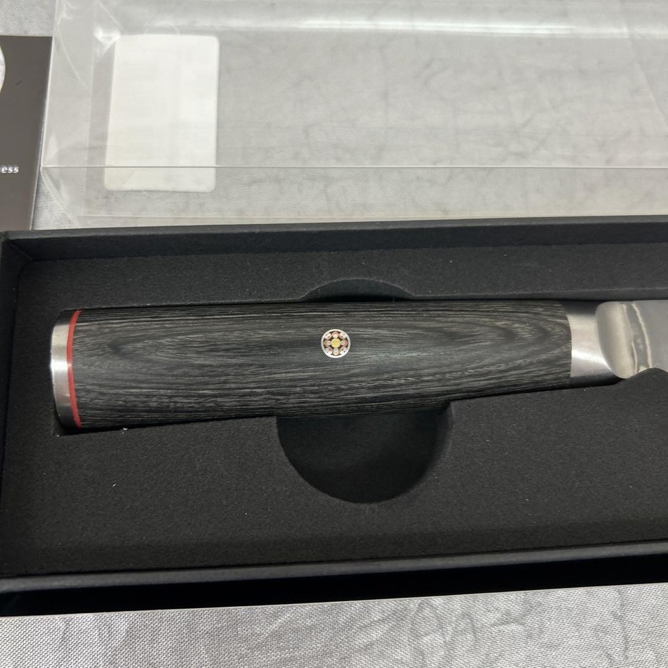 Zwilling Miyabi 5000FC-D Damascus Japanese Chef's Knife 20cm Gyuto Used ...