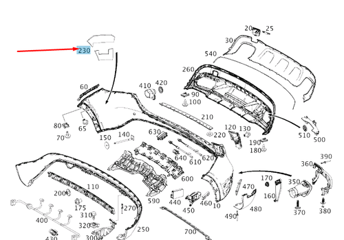 NEW MB GLA X156 REAR RIGHT SIDE PANEL DEM1566820230 GENUINE | eBay