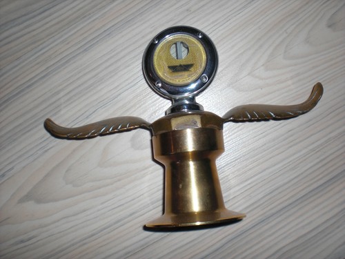 Ford Model T Radiator Cap Ornament Motometer Temp Gauge Gull Wing Neck ...