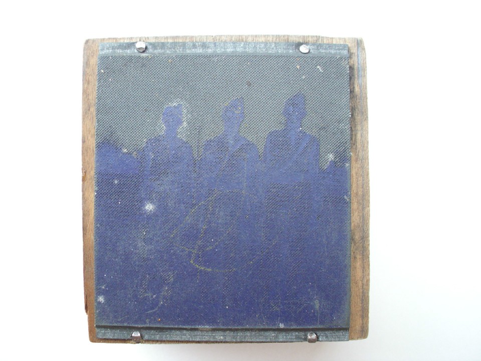 World War II Greatest Generation Antique Photo Plate US Army Soldiers ...