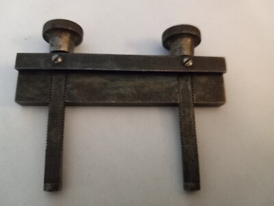 Vintage LUFKIN RULE CO. No.8 Steel Rule / Ruler Joiner Clamp USA | eBay