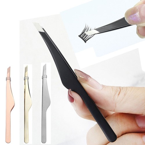 Fine Hairs Eye Brow Clips Eyelash Tweezers Eyebrow Tweezer Lash Hairs ...