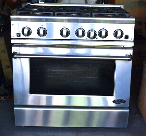 DCS RTG 366 Professional 36" Gas Range with 6 Burners | eBay