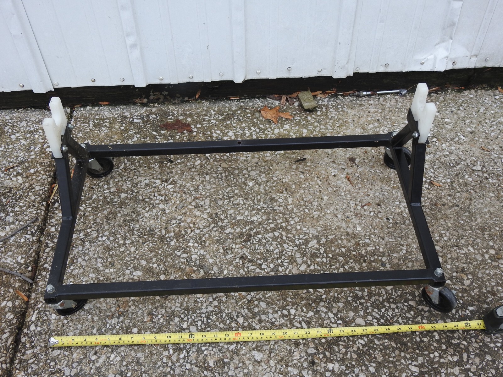 Kart stand with 4 360 degree wheels for upright kart storage | eBay
