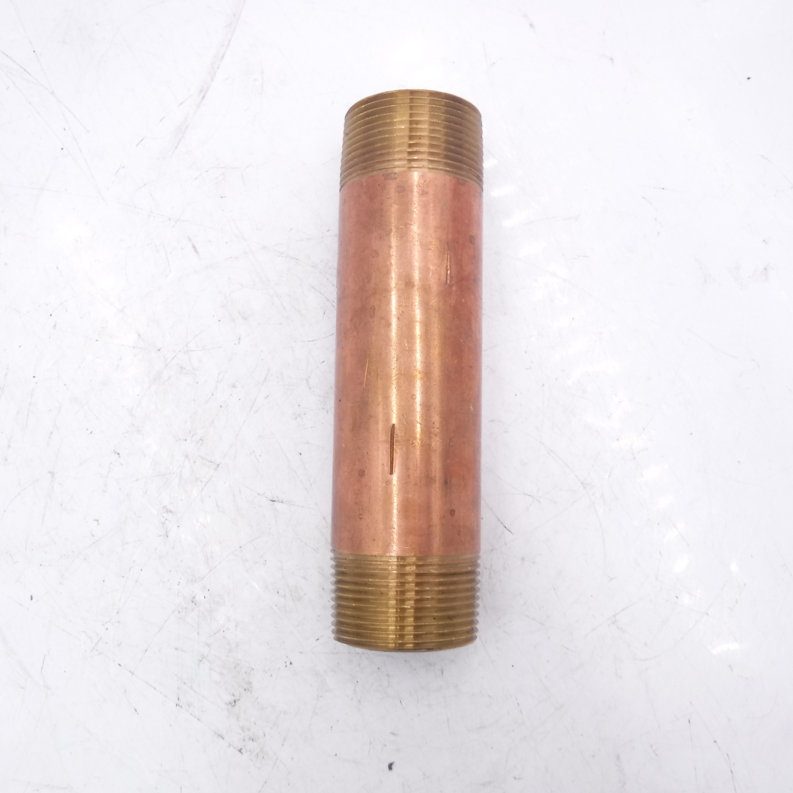 1-1/2" OD x 6" Length Threaded Copper Pipe Nipple | eBay
