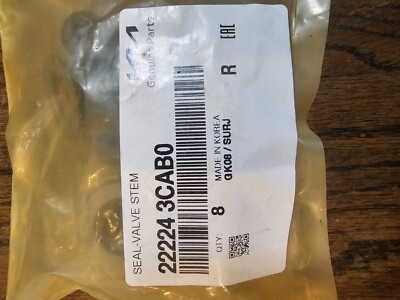 OEM Kia Genuine Parts Valve Stem Seal 222243CAB0 8 PCS | eBay