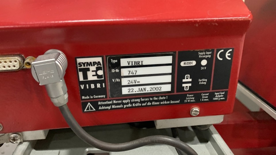 Sympatec VIBRI/ SUCELL M/ RODOS M | eBay
