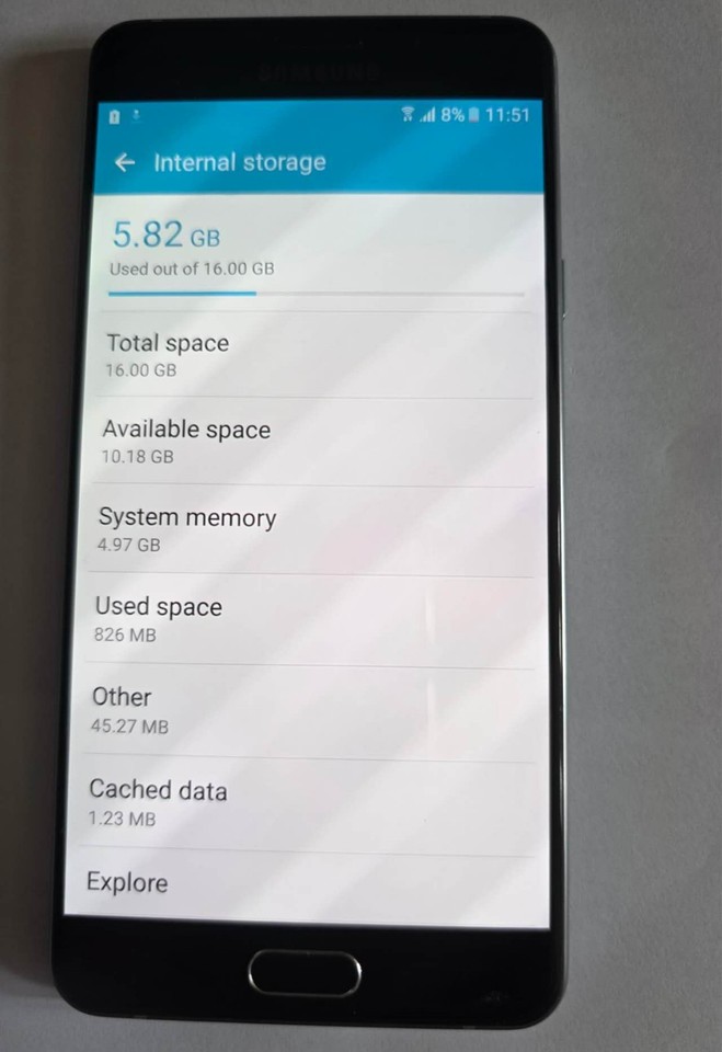 Samsung Galaxy A7 2016 A710FD Dual SIM Unlocked Android Mobile Phone ...