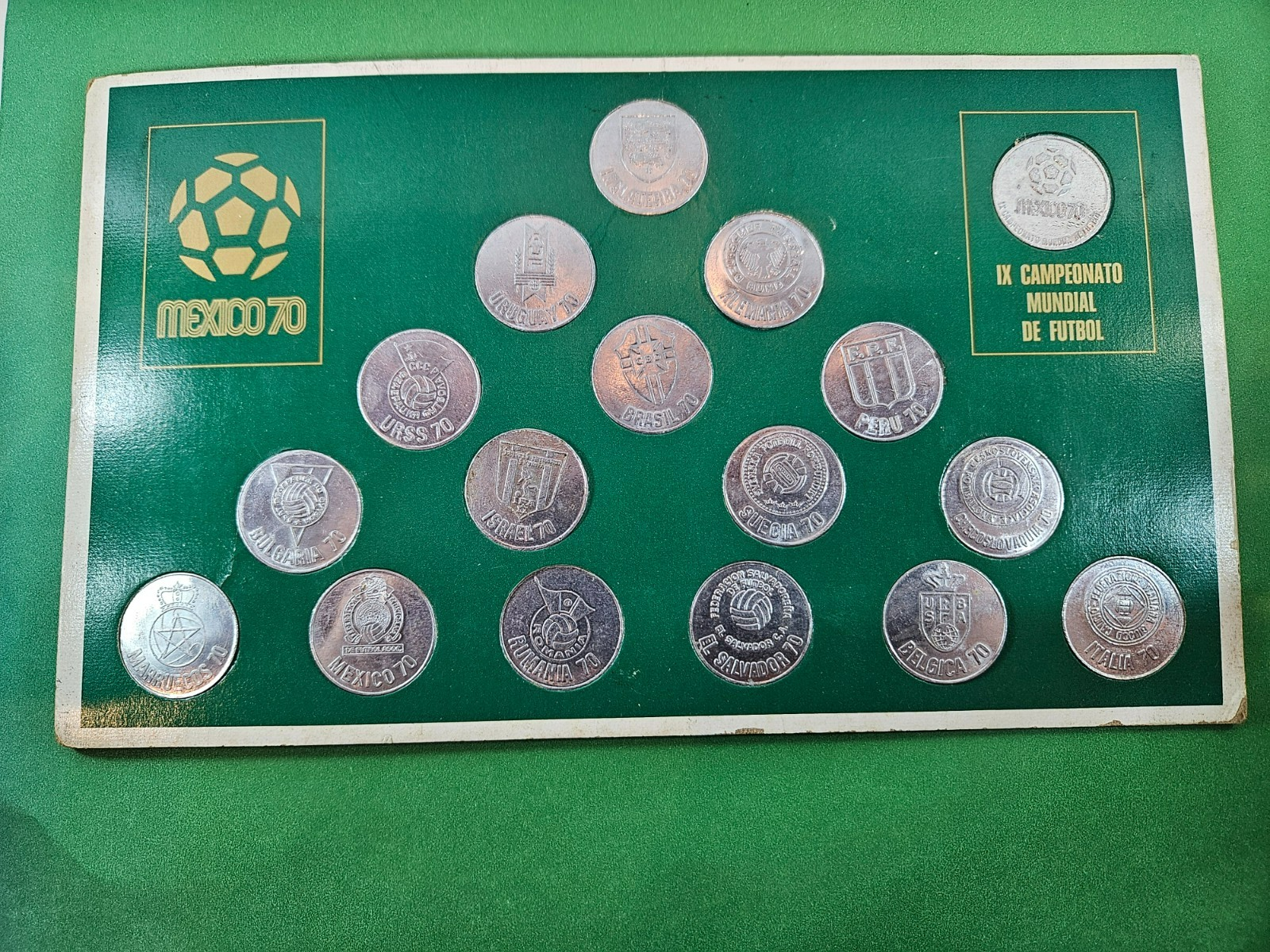 1970 Mexico World Cup Coin Set - Updated Spring 2026 Pricing | eBay