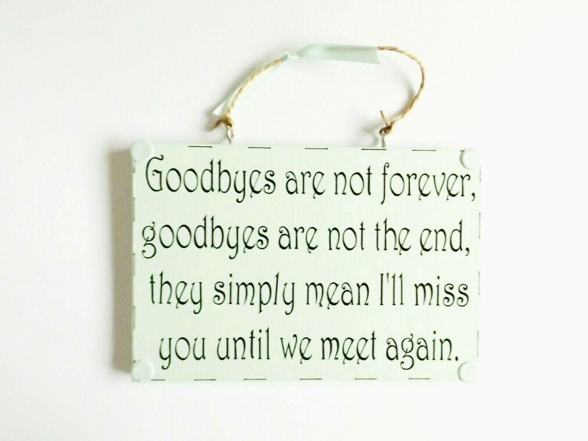 Goodbye To Friends Pictures