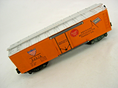 American Flyer S Gauge #24413 ART Reefer by Gilbert 1957 Ex | eBay