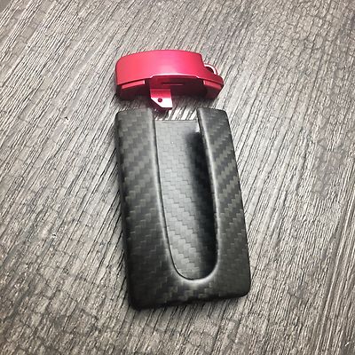 Genuine Carbon Car Key Case Key Cover Fob For NISSAN R35 GTR 370Z 350Z ...