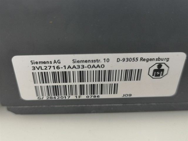 Siemens 3vl2716-1aa33-0aa0 Circuit Breaker Vl160 3 Pole for sale online ...