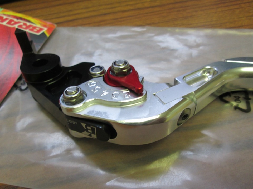 BRAKING.COM ADJUSTABLE LEVER - BRAKE - YAMAHA R6 2005-16 AND R1 2004 ...