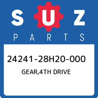 24241-28H20-000 Suzuki Gear,4th drive 2424128H20000, New Genuine OEM ...
