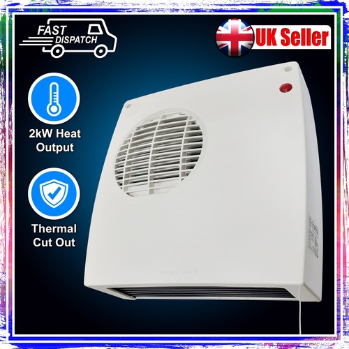 ETERNA DFH2KW 2000W DOWNFLOW HEATER WALL MOUNTED 2KW BATHROOM ...