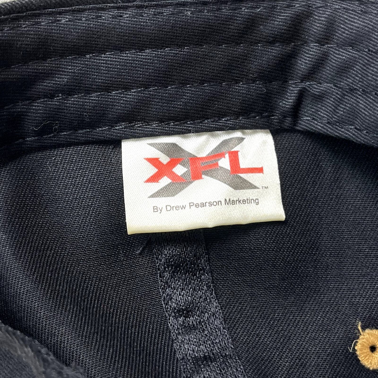 Vintage Las Vegas Outlaws Hat Cap Strapback Black XFL Football Drew ...