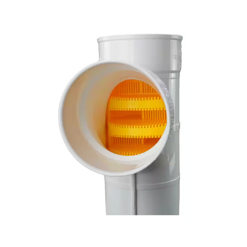 Septic Tank Tee Baffle 4 in with Effluent Filter Combo Fits ABS PVC ...