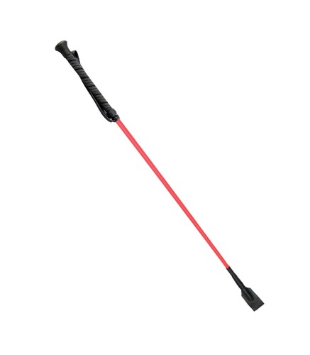 LOVE IN LEATHER WHI001 RIDING CROP RED - Picture 1 of 1