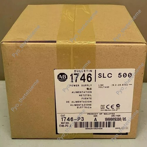 1 PCS New Factory Sealed AB 1746-P3 1746P3 SER A SLC 500 Power Supply ...