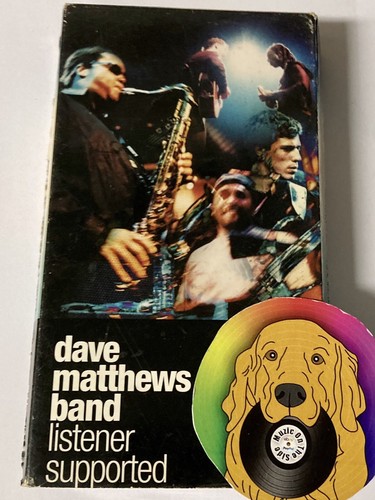 Dave Matthews Band - Listener Supported VHS VG+ US RARE Rock 1999 BMG ...