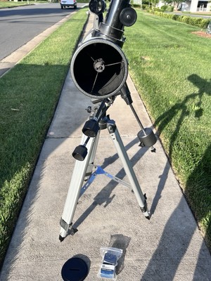 meade telescope 4500 D=114 F=910mm T/8 With Tripod Parts Or Repair ...