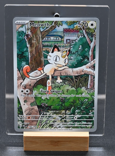 MEOWTH 106/094 - FULL ART RARE - MEGA EVOLUTIONS - PHANTASMAL FLAMES ...