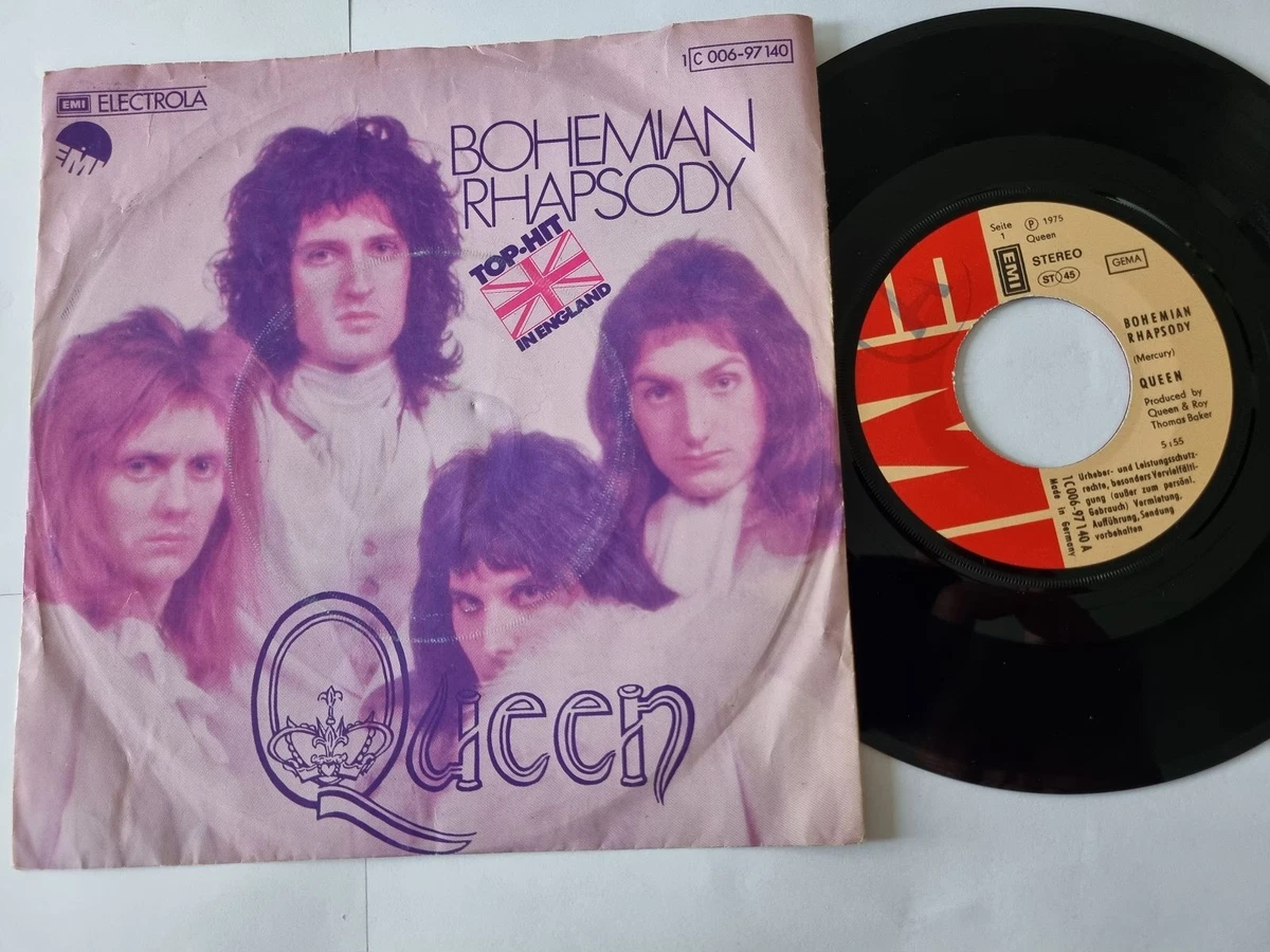 Queen Bohemian Rhapsody Single