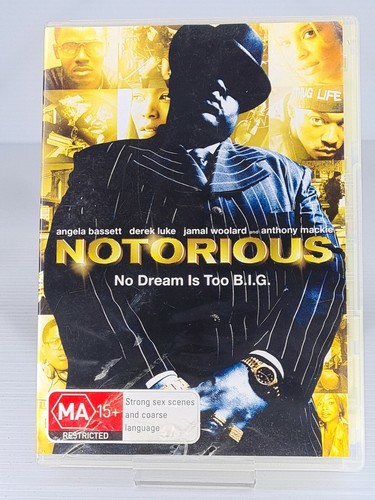 Notorious DVD Jamal Woolard Antonique Smith Derek Luke Angela Bassett ...