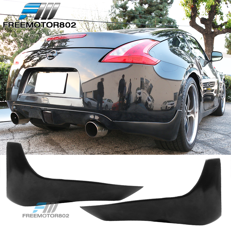 Fits 09-19 Nissan 370Z PU Rear Bumper Lip Side Corner Aprons | eBay