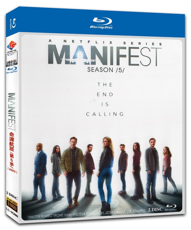 Manifest Season 5 (2023) -Brand New Boxed Blu-ray HD TV series 2 Disc ...