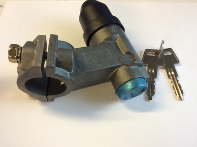 NEW TRIUMPH TR6 STEERING COLUMN LOCK ASSEMBLY IGNITION SWITCH & KEYS ...