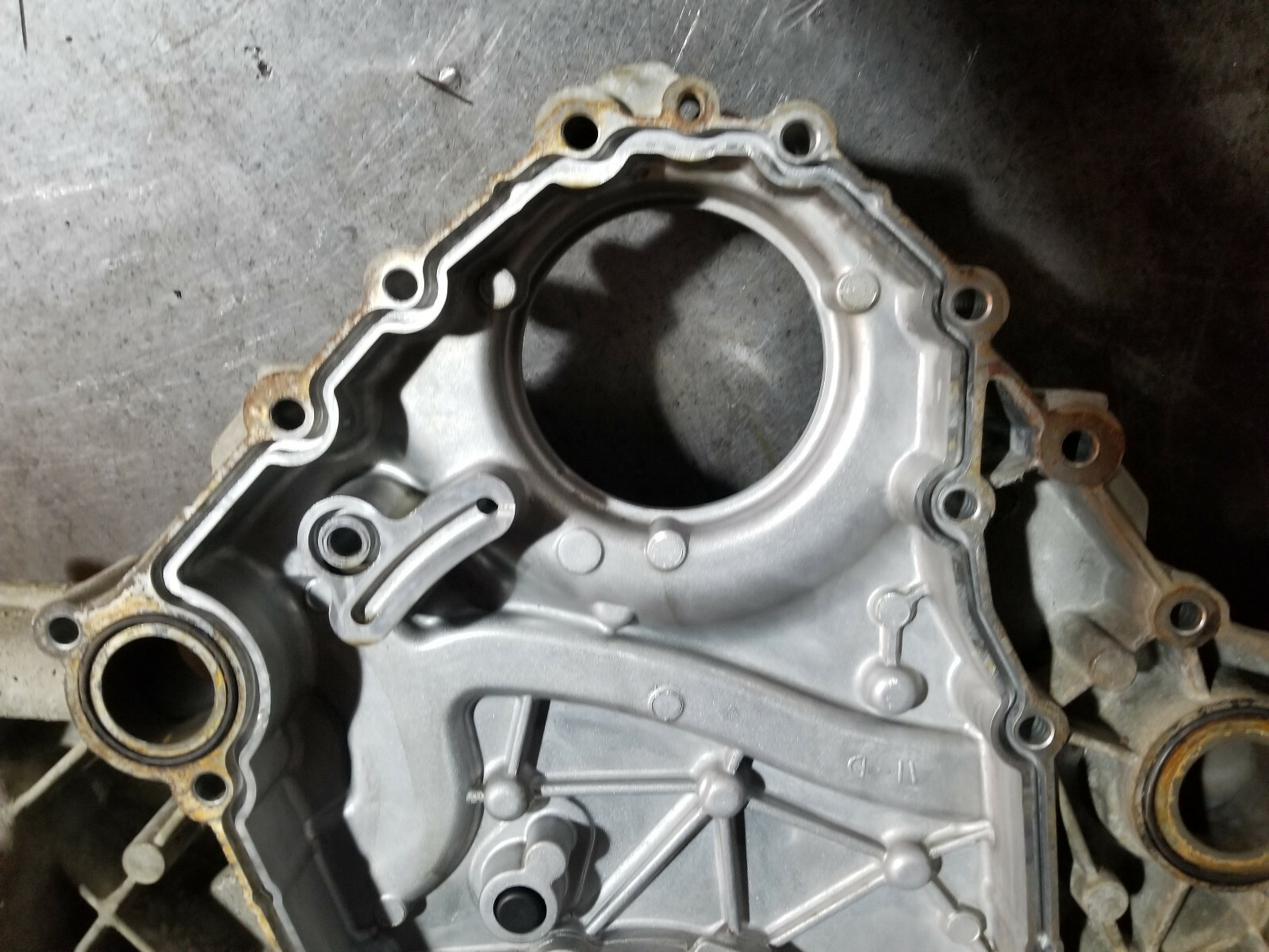 Ford 6.7 Powerstroke Diesel Front Timing Cover hc3q-6059-aa | eBay