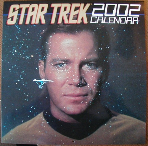 Star Trek Wall Calendar(12X12)TOS 2002 | eBay